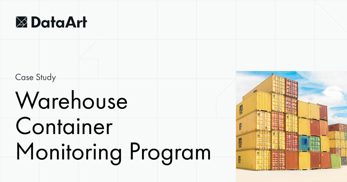 Case Study: Warehouse Container Monitoring Program | DataArt