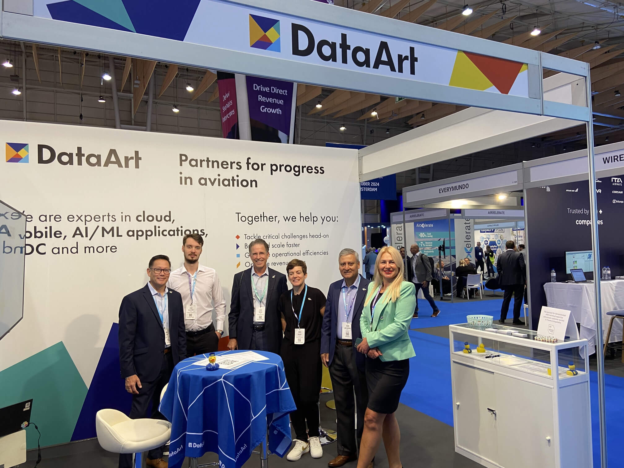 Back in the Skies: DataArt at the World Aviation Festival 2023