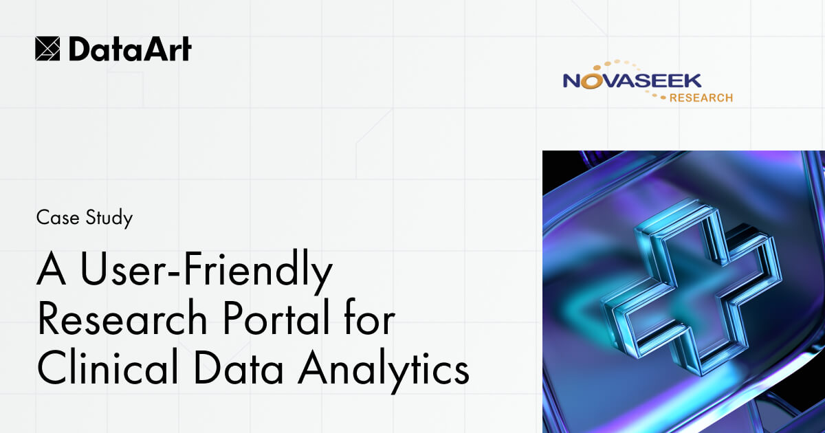 A User-Friendly Research Portal for Healthcare Companies Using Data Analytics | DataArt Case Study