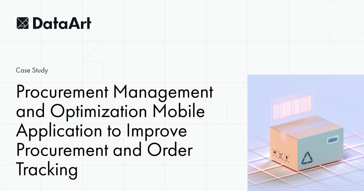 Procurement Management and Optimization Mobile Application