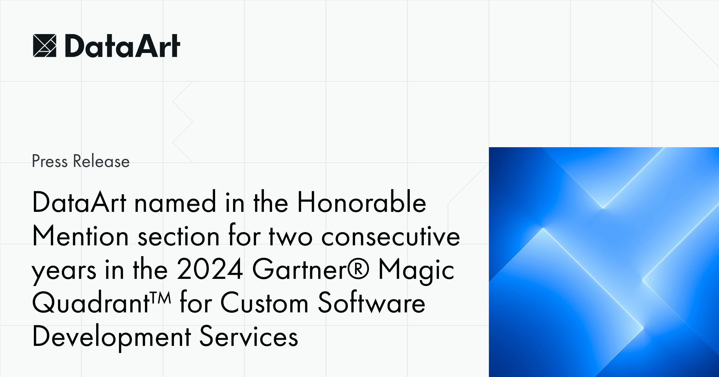 DataArt named in the Honorable Mention section for two consecutive ...