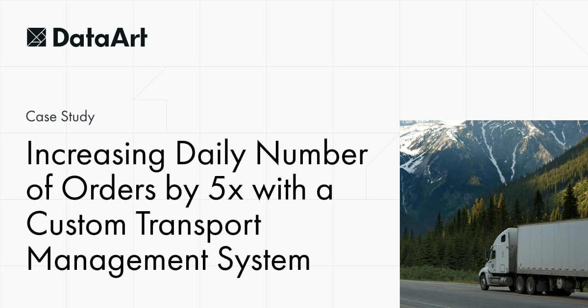 Increasing Daily Number of Orders by 5x with a Custom Transport ...