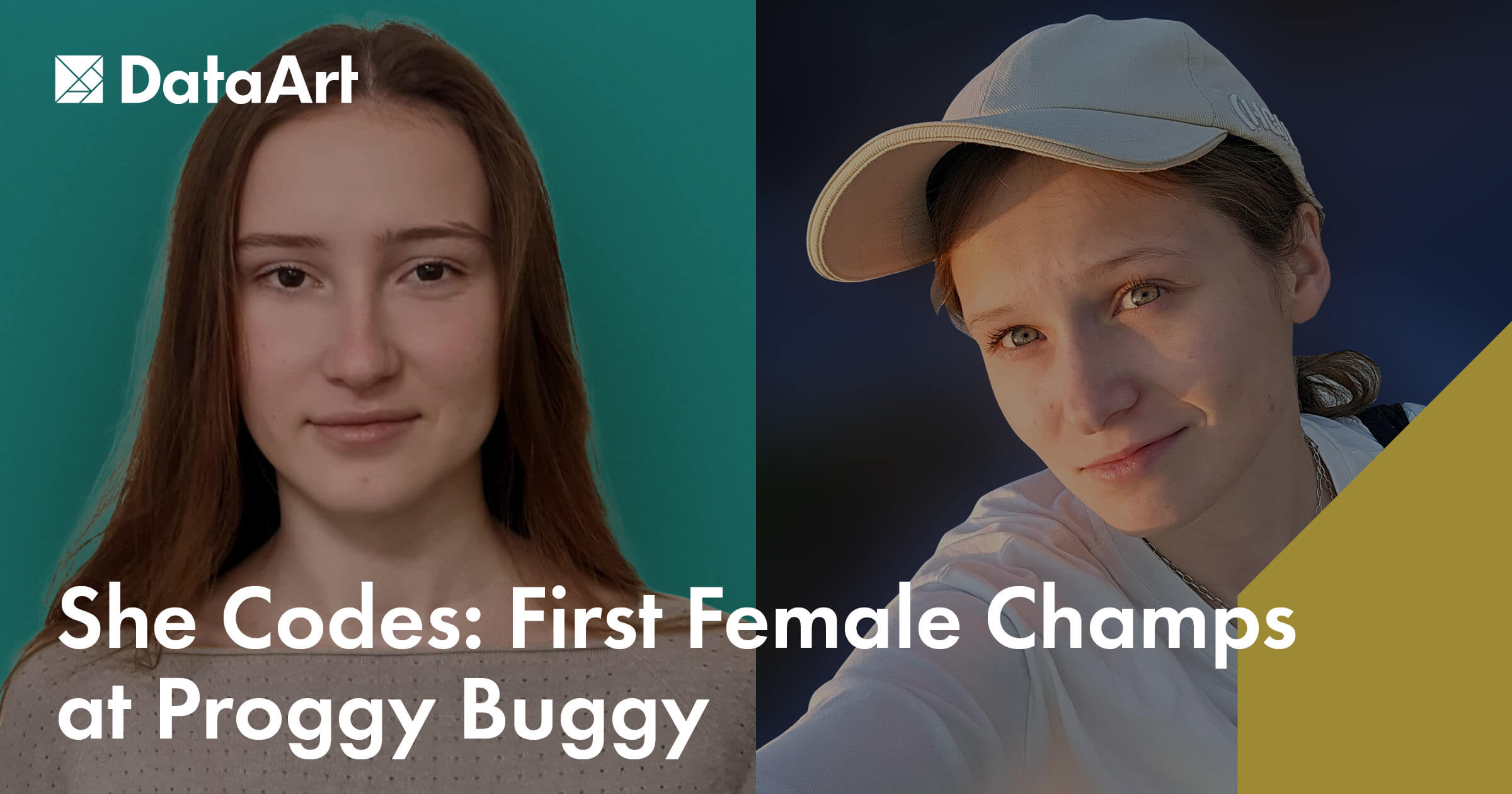 She Codes: First Female Champs at Proggy Buggy