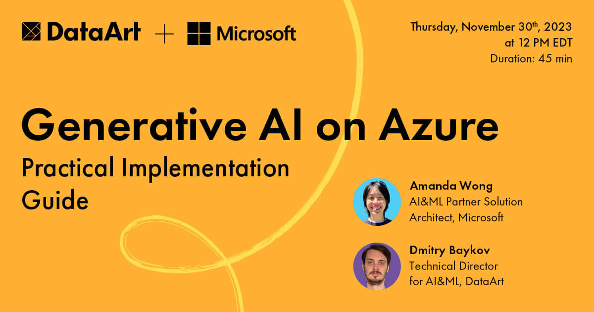 Generative AI on Azure | DataArt Event